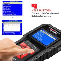 Quality Colorful Screen Auto Diagnostic Fault Code Reader Tool KW850 OBD2 Original Car for sale