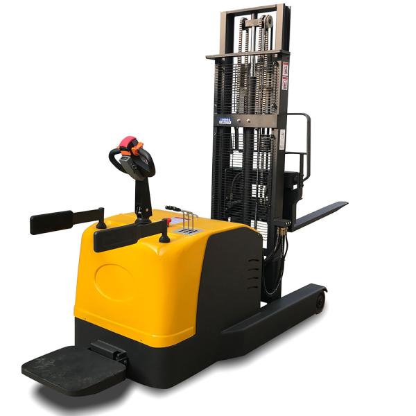 Quality 1.6 ton rated capacity pallet stacker high quality electric counterbalanced for sale