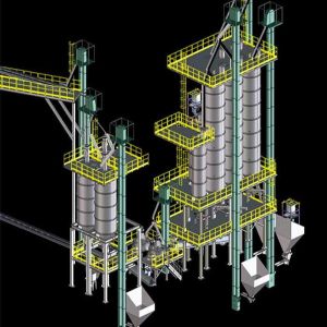 Quality Automatic Container 380V 120tpd Glass Batch Plant for sale