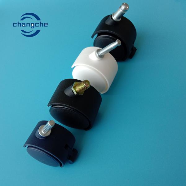 Quality PVC Rubber Swivel Office Chair Castor Wheels 50MM for sale