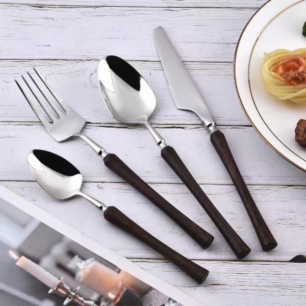 Quality High quality knife and fork set/Metal tableware for sale