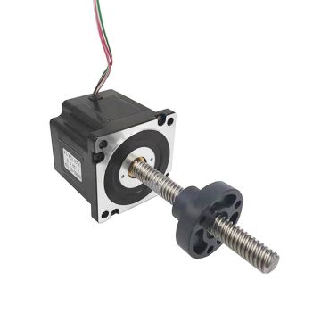 Quality NEMA34 Linear Lead Screw Stepper Motor 1.8 Degree Angle With Nut for sale