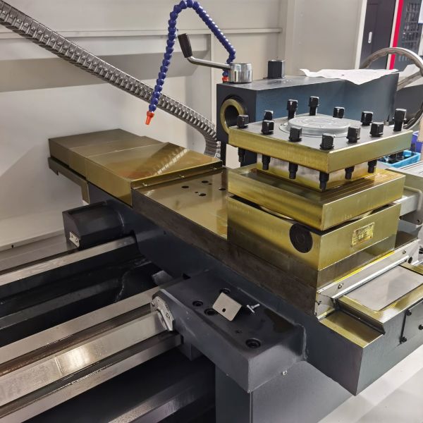 Quality CK6165E CNC Flat Bed Lathe: High Rigidity for Heavy Roughing & Precision for sale