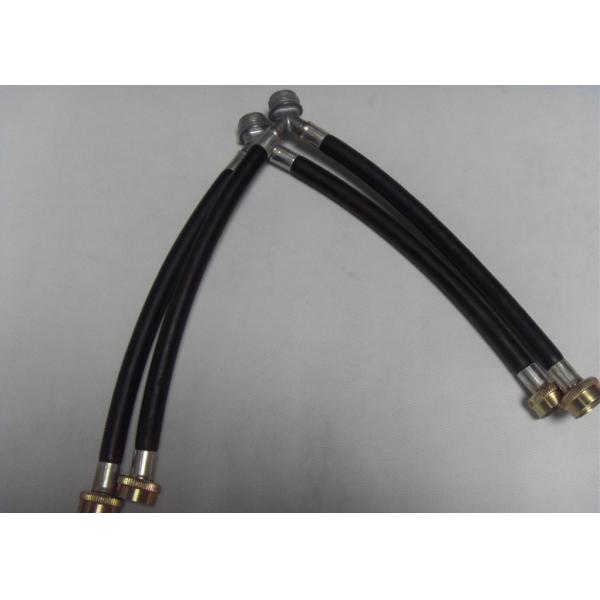 Quality Black Inlet 1/2 Inch Garden , Hose Spiral Water Hose EPDM Y Mixer for sale