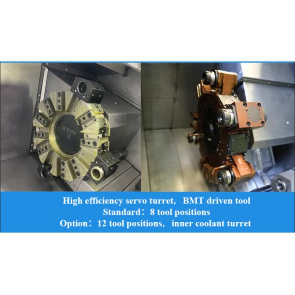 Quality SMTCL Horizontal Slant Bed CNC Lathe Machine T5-100Q Metal Milling CNC Turning for sale