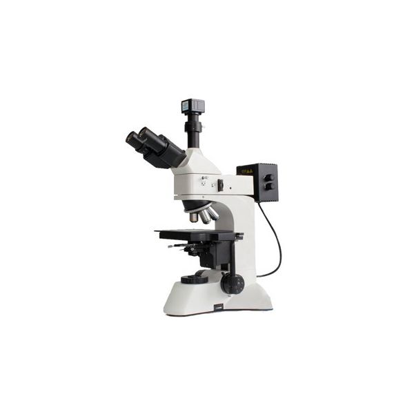 Quality DIC Optical Polarizing Microscope WF10X 5X 50X Reflected Microscope Light Source for sale