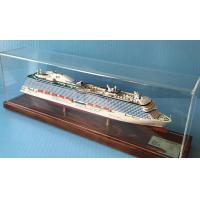 China Royal Princess Cruise Ship Models ,  Composite Paint Wooden Boat Models factory