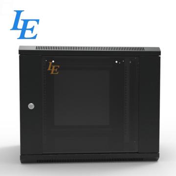 Quality 19 Inch 9u Wall Mounted Ral9004 Rack Enclosure Server Cabinet for sale