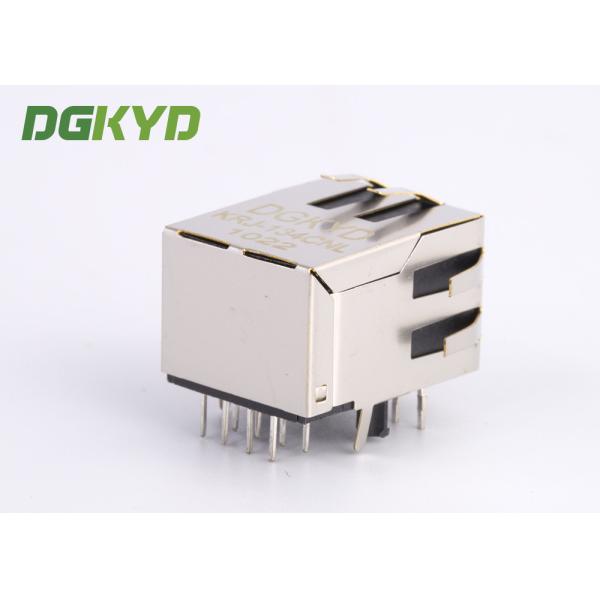 Quality Net Bridge RJ45 Connector With Lan Filter 10 / 100 Base Side Entry Factory for sale