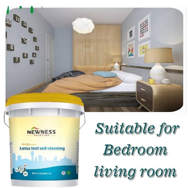 Quality Exterior Water Based Acrylic Gray Paint for Walls 20KG/BUCKET and 12 Months for sale