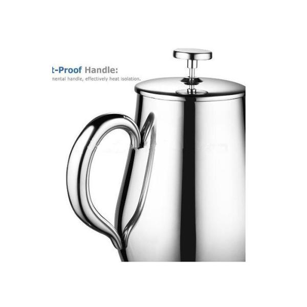 Quality U-Bonds Ss304 8 Cup 1 Liter 34 Oz Coffee French Press Pot For Home Office 0.8mm for sale