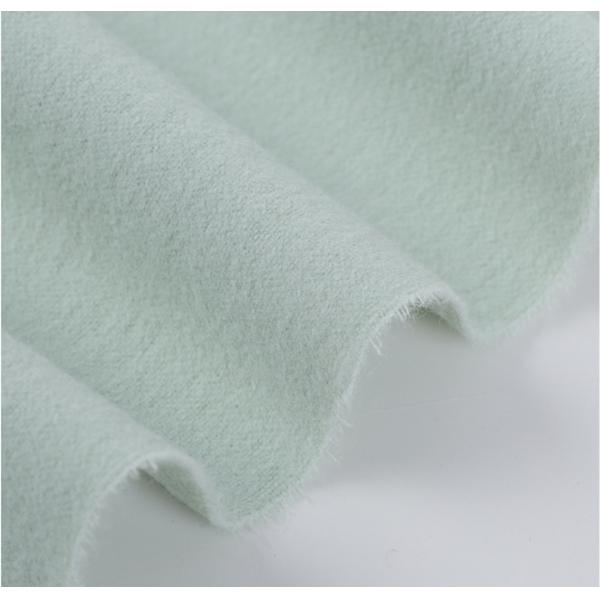 Quality 178GSM Brush Flannel Cotton Fabric Coat Thick 32SX16S 130X60 for sale