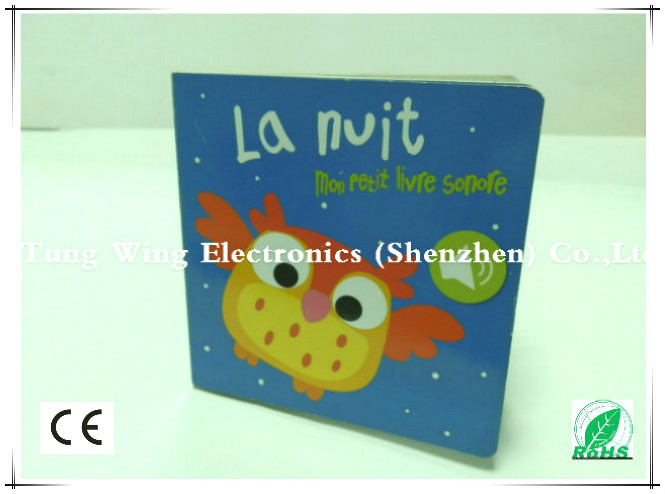 Quality 6 Button Animal Sounds Book Module For Indoor Kid's Eductational Learning Book for sale