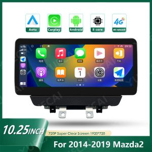 Quality 10.25 Inch Android 13 Cars Head Unit 1970*720 Mazda 2 Multimedia System for sale