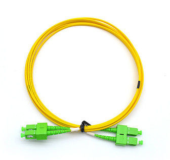 Quality High Return Loss Fiber Optic Patch Cable 2.0mm LSZH For Local Area Network for sale
