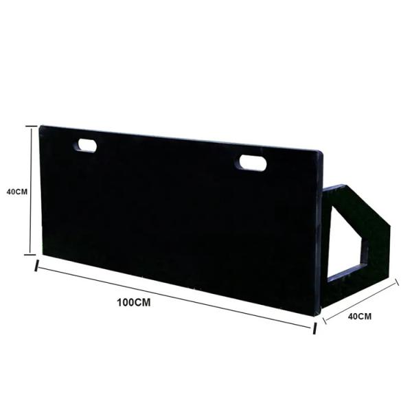 Quality Football Training Equipment Foldable Polyethylene Plastic Soccer Rebounder Wall for sale