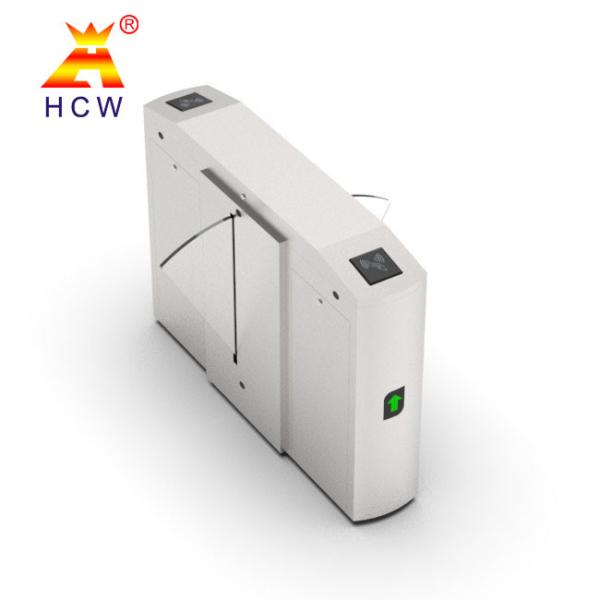 Quality SS304 Flap Barrier Turnstile Pedestrian Access Control System 25W For Airport for sale