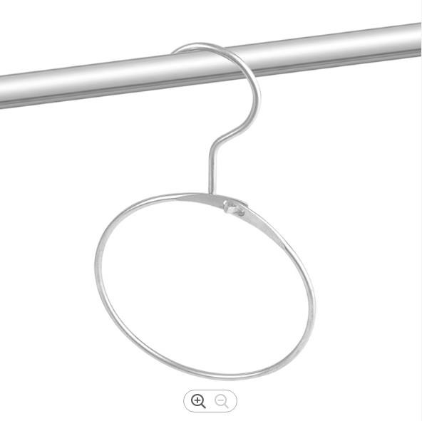 Quality 120mm Metal Scarf Hanger , Bathroom Metal Scarf Holder for sale