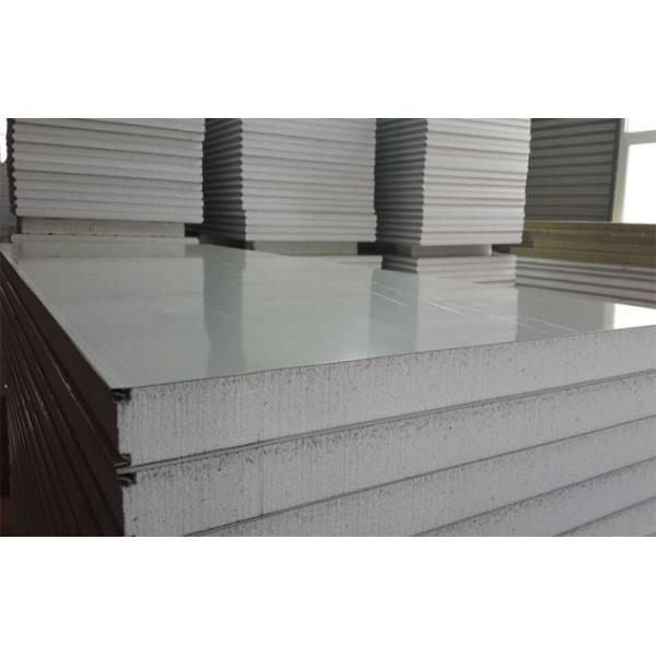 Quality Fireproof Soundproof EPS Sandwich Panel With 38-40kg/M3 Core Density for sale