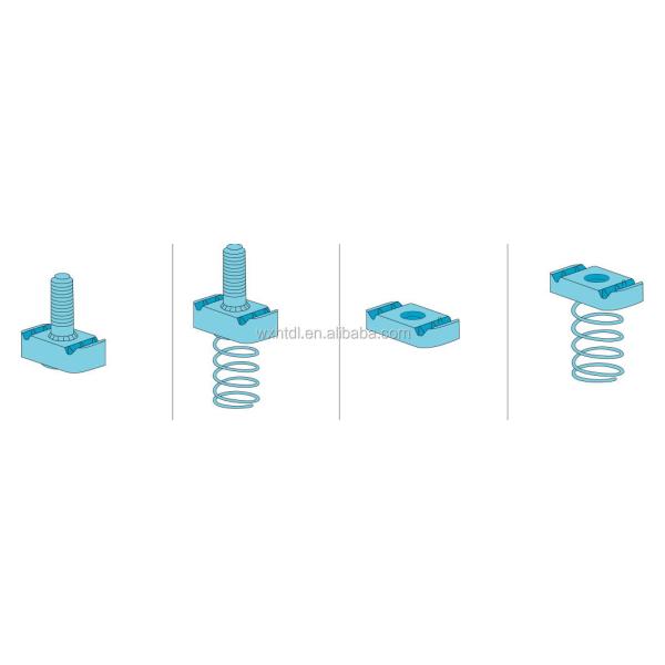 Quality ISO Standard Unistrut Channel Nut Without Spring for sale