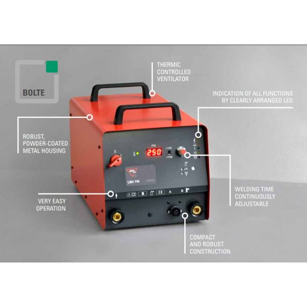 Quality LBH 910 Compact Drawn Arc Stud Welding Machine BTH Stud Welding Machine for sale