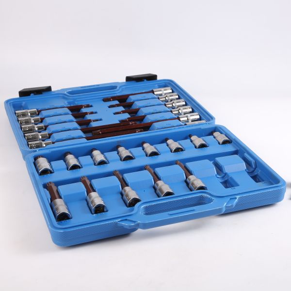Quality 55MM To 200MM Bit Socket Set With Bright Color S2 Material for sale