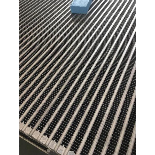 Quality Aluminum bar&plate fin heat exchanger core oil air cooler core for sale