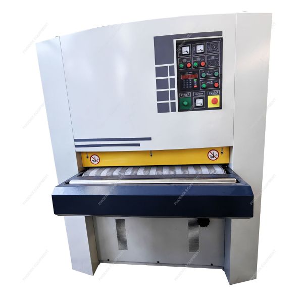 Quality 20.25kW Power R-R1000 Heavy Duty Wood Sand Planer Carpentry Wide Belt Sander Board Sanding Machine for sale