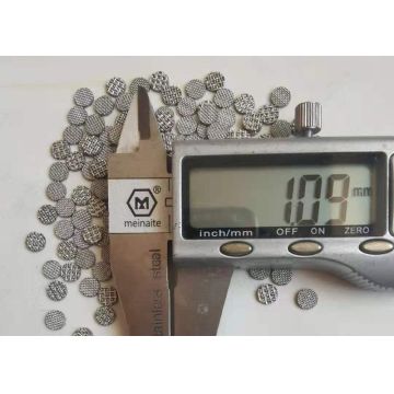 Quality Five Layer Sintered Metal Powder Filter 0.5um 2um 5um Pore Anti Corrosion for sale