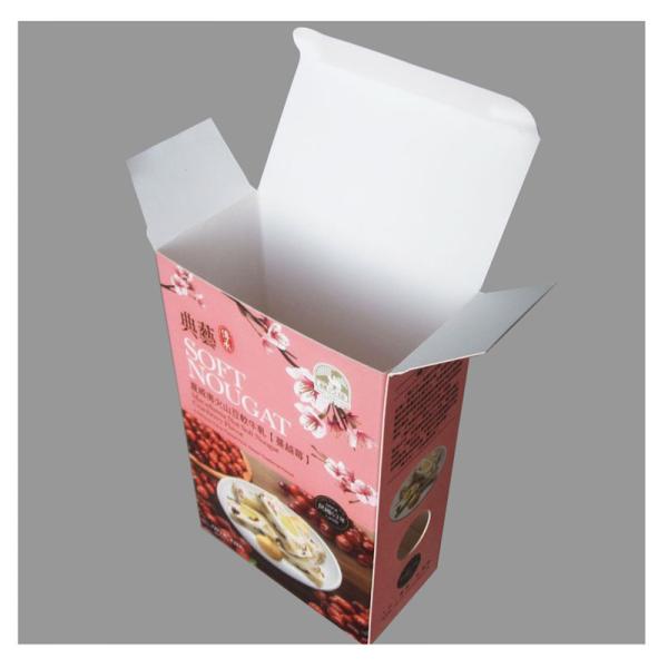 Quality Colored Coated Paper Packaging Box Fold - And - Tuck Construction Style for sale