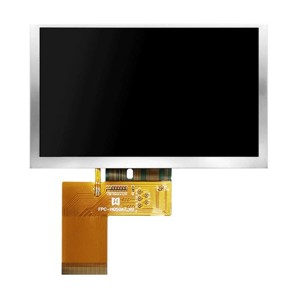 Quality 5 Inch High-Brightness TFT LCD | 800x480 IPS Display with ST7262 for sale