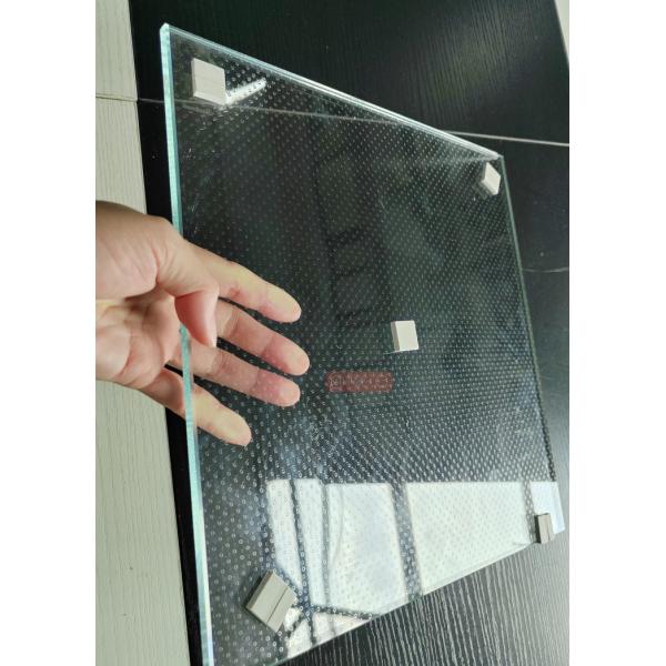 Quality Anti-Slip Flat Pattern Laminated Glass in Clear/Extra Clear for Customizable for sale