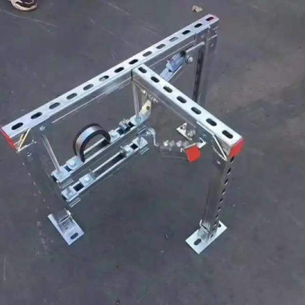 Quality Anti Rust Seismic Wall Bracing Unistrut Mounting Devices Customized for sale