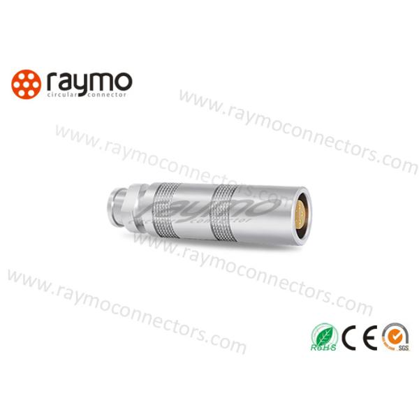 Quality FFA Plug Half Moon Connector, Circular Push Pull Connectors 00 0S 1S 2S Series for sale
