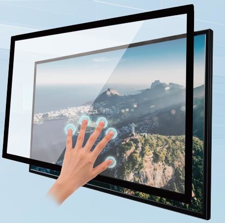 Quality 86" Infrared Overlay Multi Touch Ir Frame For Advertising Kiosk Or TV Screen for sale