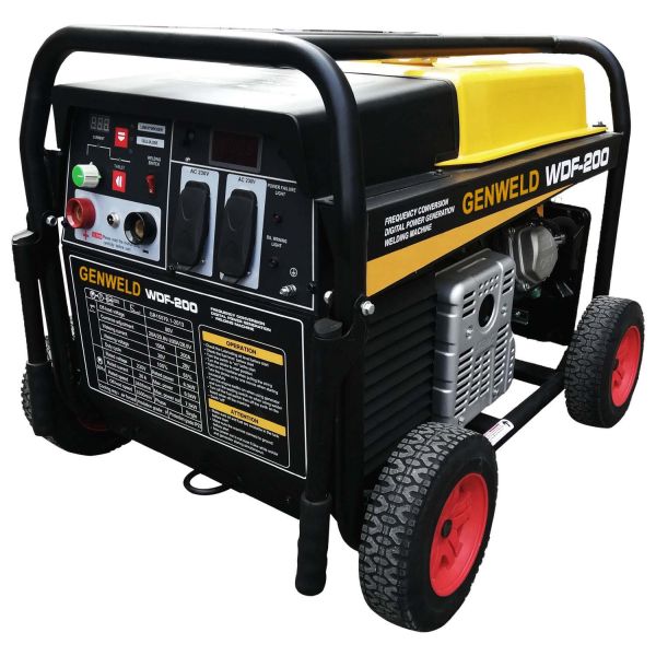 Quality Portable 200A Gasoline Engine Driven Welder (MMA, TIG, Cellulose-down welding) for sale