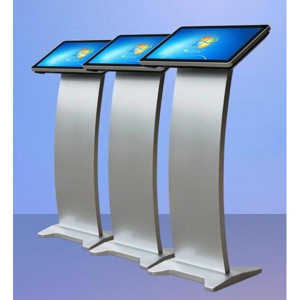 Quality Floor Standing 21.5 Inch Slim Self Service Information Kiosk for sale