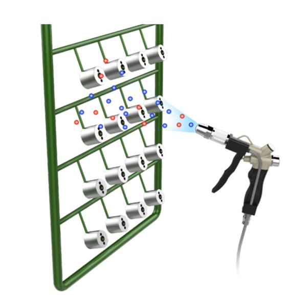 Quality AC High Voltage Ionizing Air Gun Spray Gun For Film , Injection Molding Industry for sale