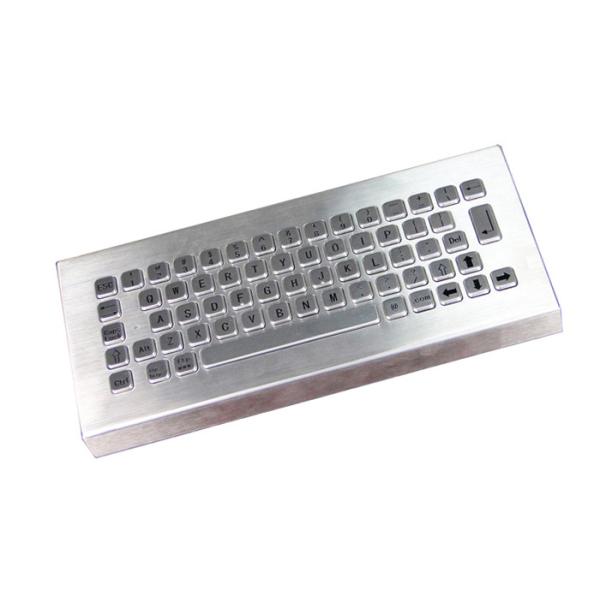Quality Waterproof Steel Industrial Desktop Keyboard 20mA For Workstation for sale