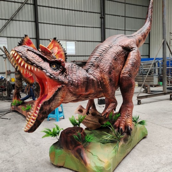Quality Theme Park High-quality Realistic Animatronic Dinosaur T-rex Model for sale