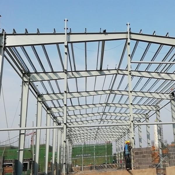 Quality Prefabricated Steel Structures Pre Built Warehouse Steel Portal Frame for sale