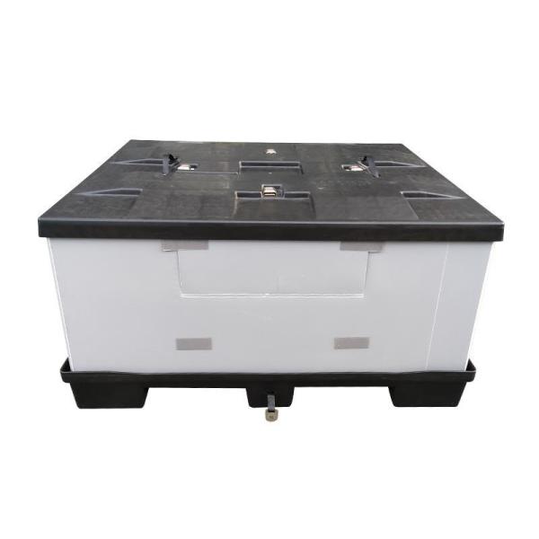 Quality Agriculture 300kg Plastic Coaming Box PP Hollow Sheet Folding Plastic Storage Boxes for sale
