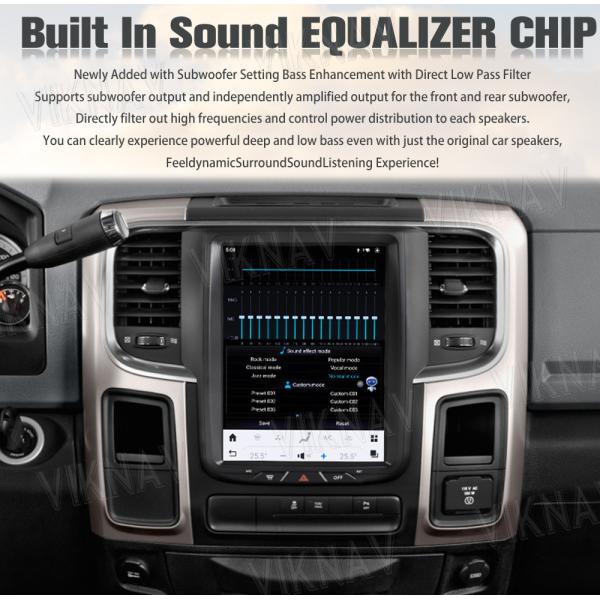 Quality 8 Core 10.4'' Android Car Radio Player For Dodge Ram 1500 2013 - 2018 for sale