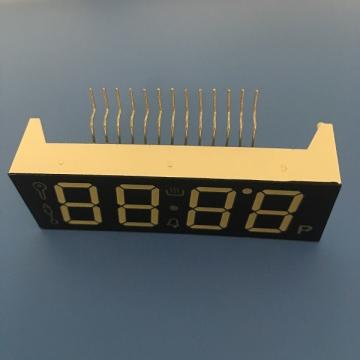Quality Black Face 4 Digit 7 Segment LED Display Ultra White For Gas Cooker for sale
