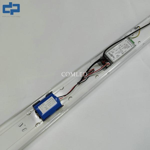 Quality 44W Led Batten Light 5ft With Sensor LED Tri Proof Light 120 Degree IK08 for sale
