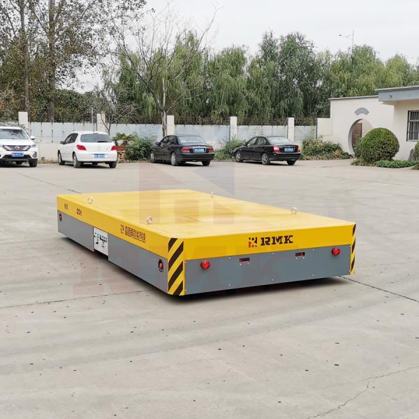Quality All Round Operation Trackless Transfer Trolley 20T Load Height 60cm Automatic for sale