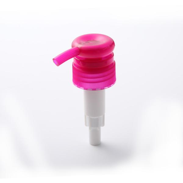 Quality Cosmetics Long Nozzle Lotion Pump 24 410 Aluminium Left Right Dispenser for sale