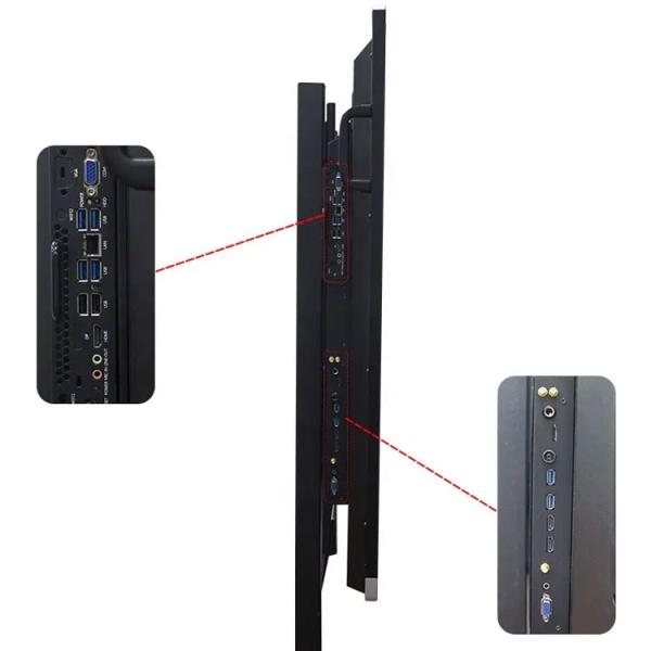 Quality Customized 75 Inch Interactive Whiteboard , Wall Mount Touch Screen Teaching for sale