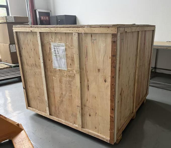Packaged Steel Wire Mesh Rolling Machine ready for delivery