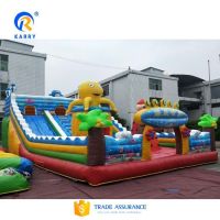 Quality 14 Years up EN14960 Certificate Inflatable Bounce Fun City for Outdoor Amusement for sale
